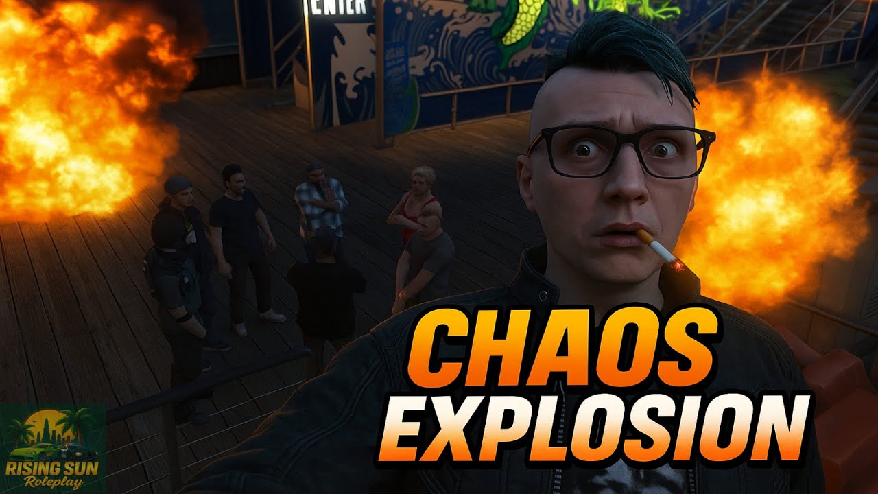 Chaos am Pier! Jules & Maya starten ins Abenteuer 🚗💥 - GTA RP [Rising ...