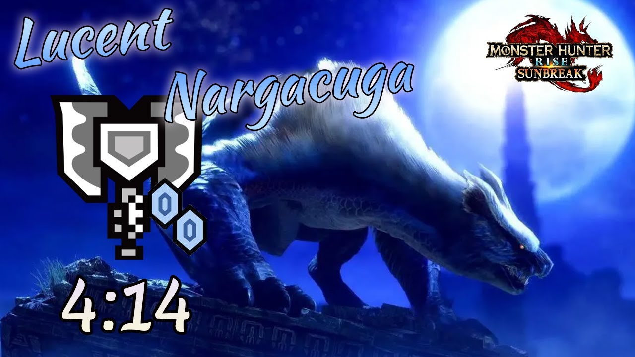Lucent Nargacuga Wallpaper