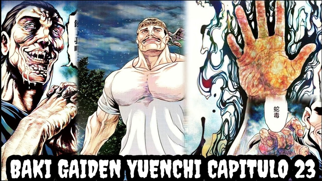 BAKI GAIDEN YUENCHI CAPITULO 23 TAIZAN MATSUMOTO VS RYUUKOU YANAGI ...