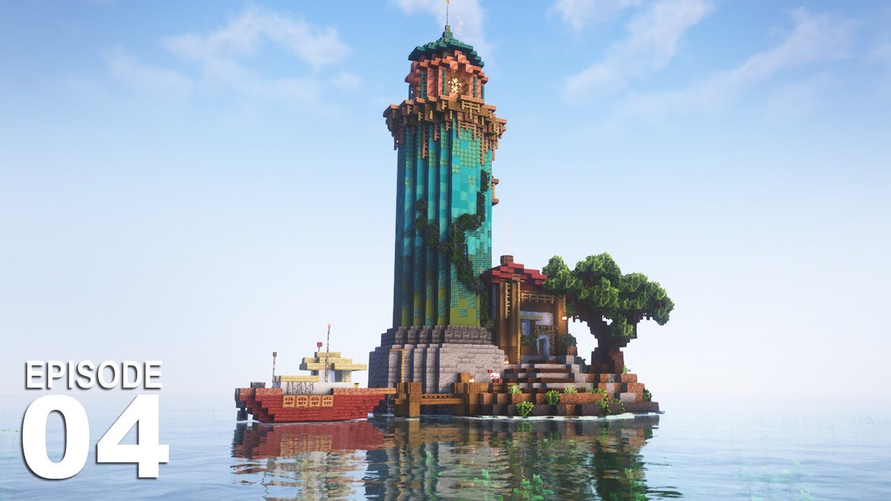 The Perfect Lighthouse | Minecraft Hardcore - YouTube