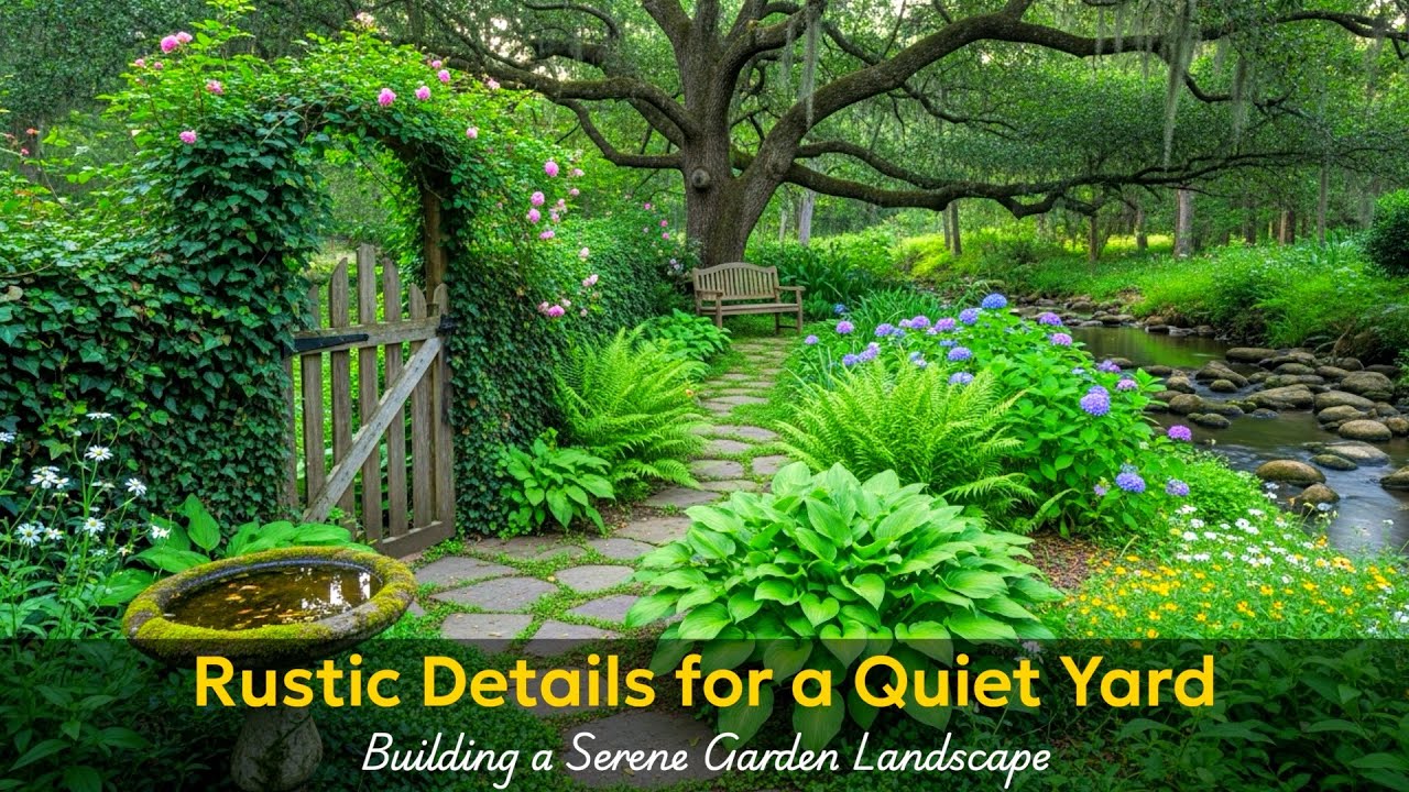 Quiet Garden Landscape: An Eco‑Inspiring Green Oasis - YouTube