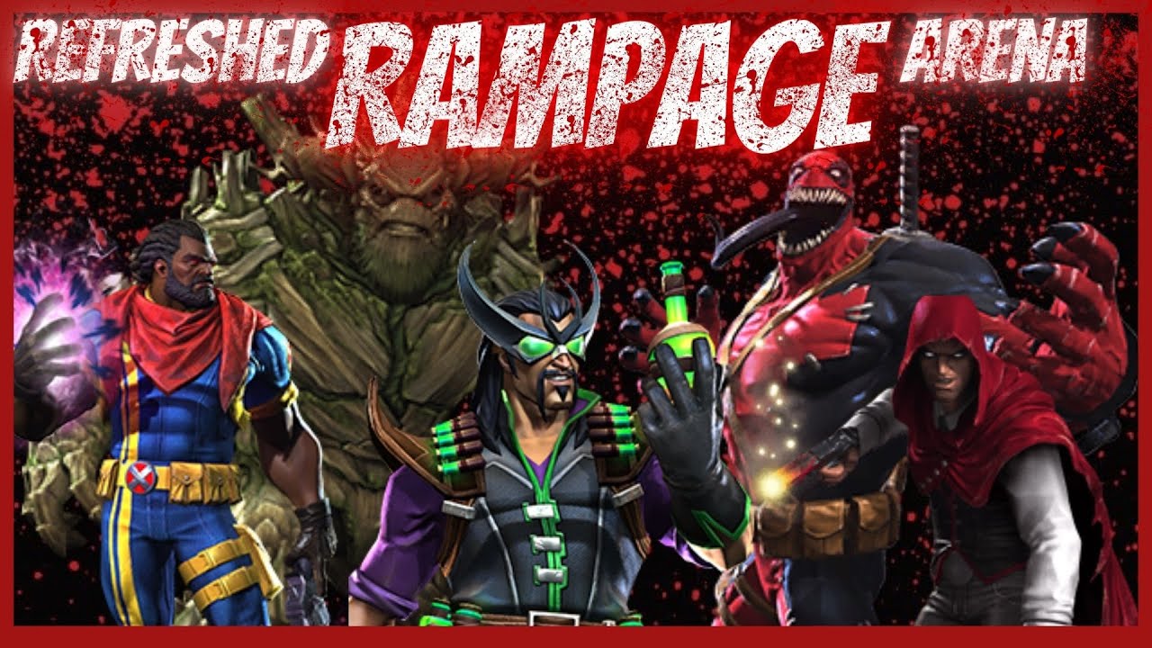 Refreshed Rampage Arena | Marvel Contest of Champions - YouTube
