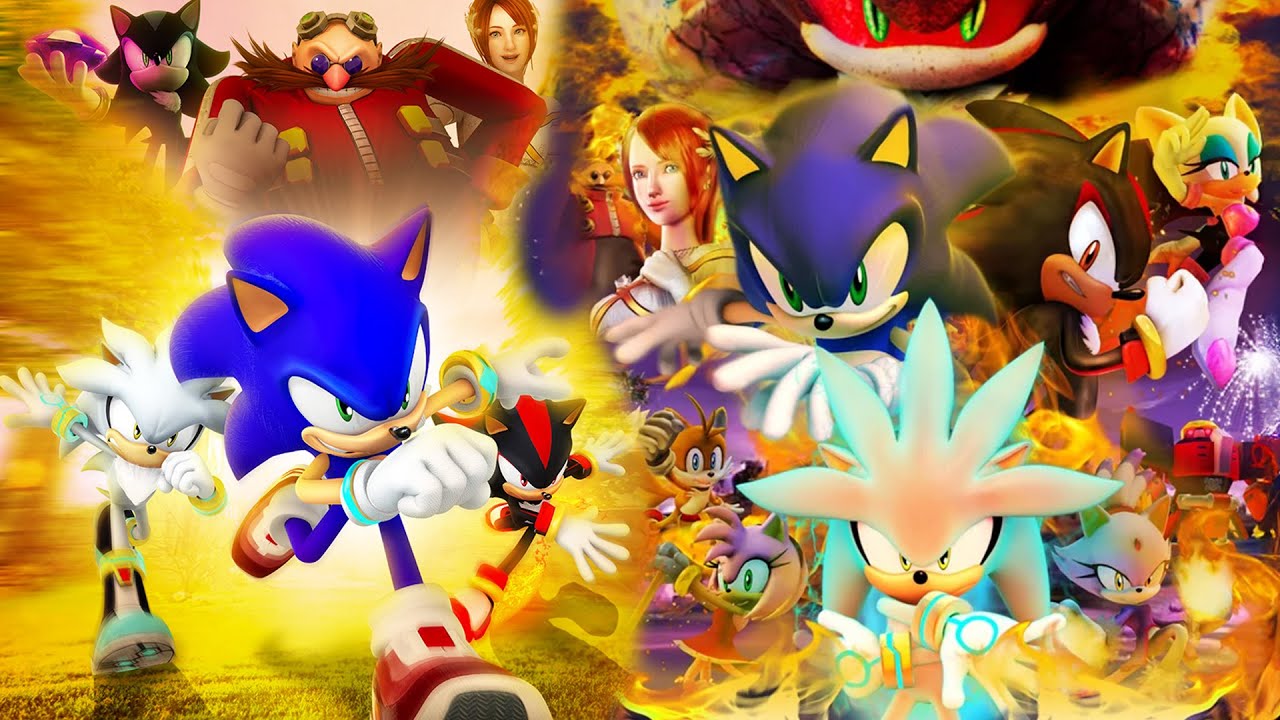 Sonic the Hedgehog Sonic's Story and Last Story - All Cutscenes ...