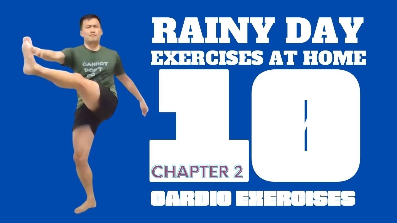 Rainy day exercises at home. 10 cardio exercises for 1,000 reps only ...
