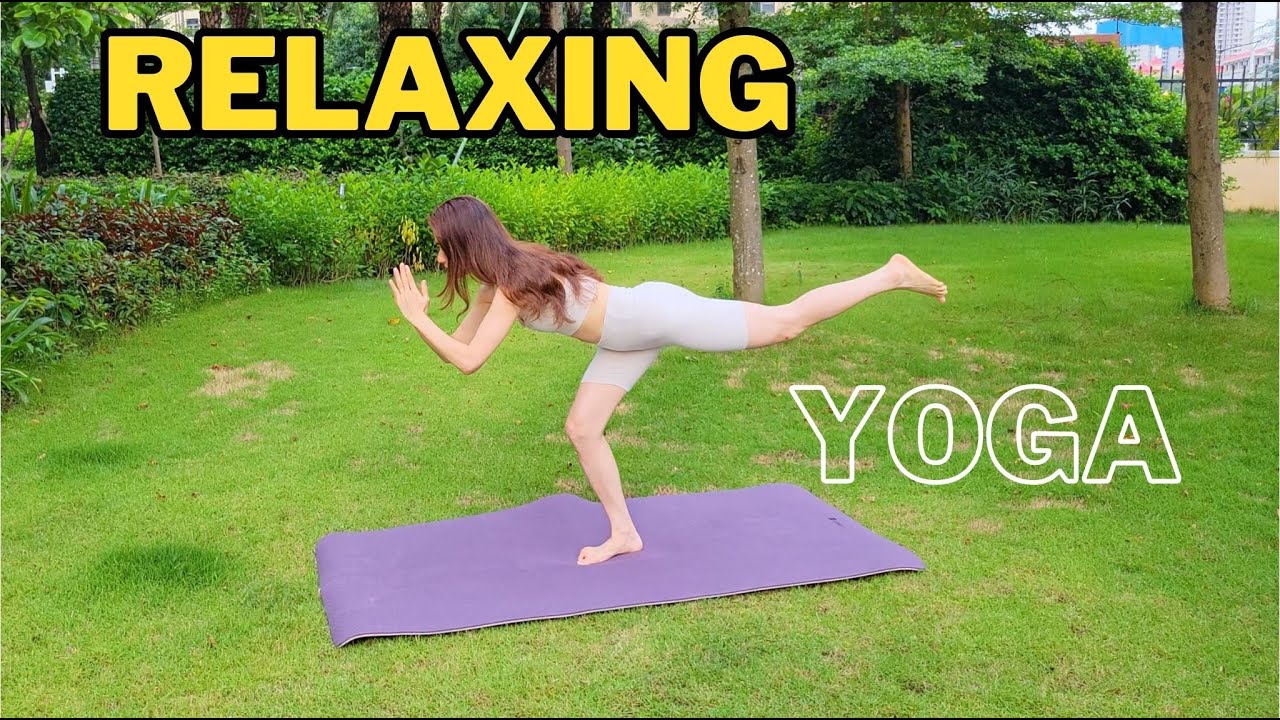 RELAXING YOGA WITH ANGIE🧘‍♀️基础瑜伽 - YouTube