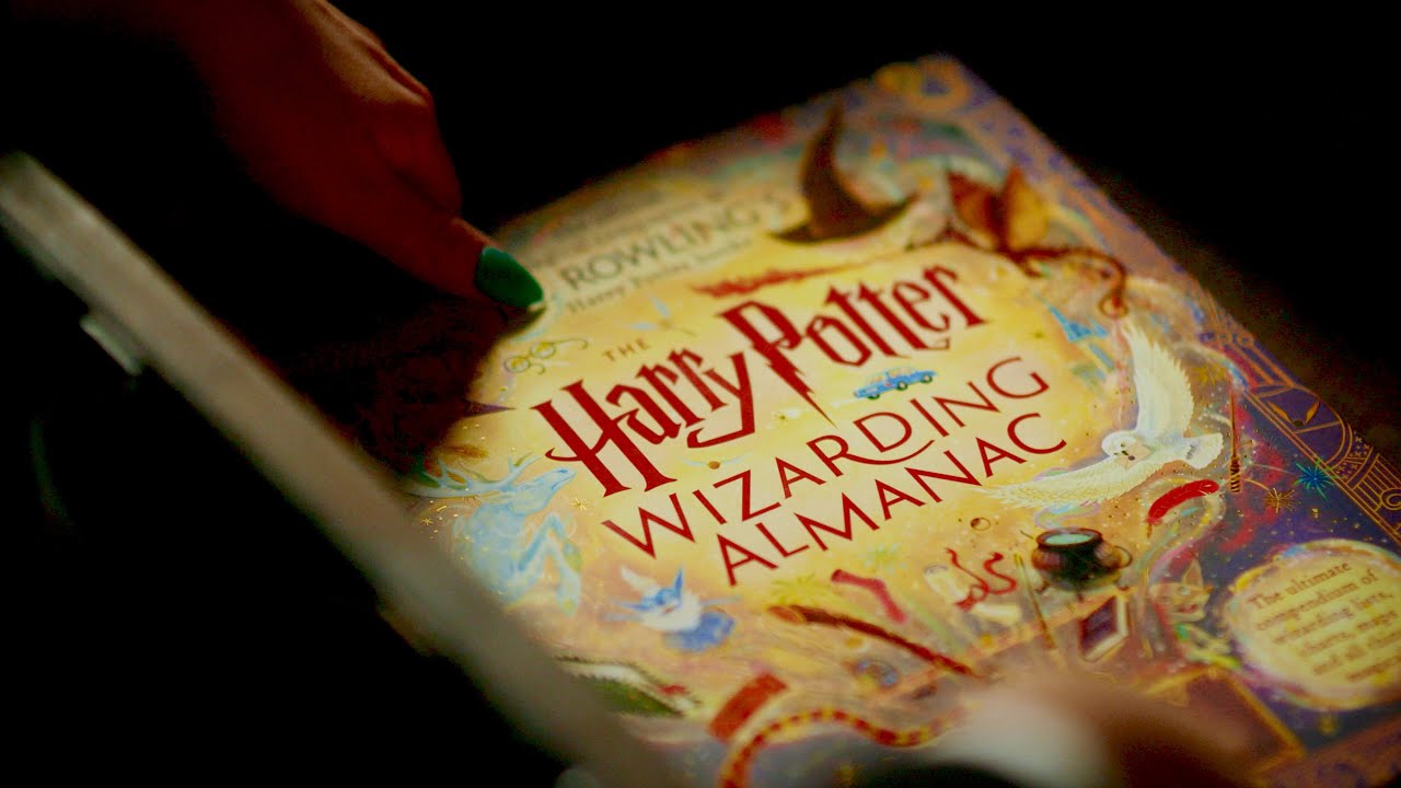 A Closer Look at The Harry Potter Wizarding Almanac - YouTube