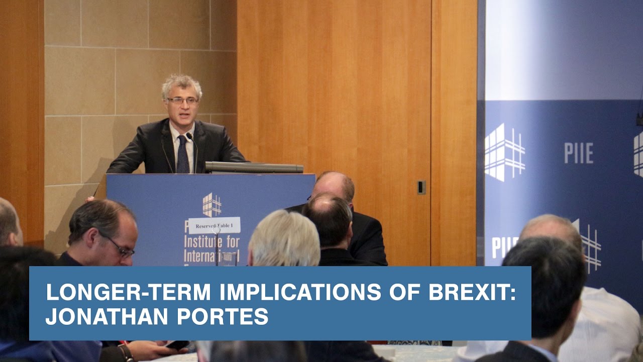 Longer-Term Implications of Brexit: Jonathan Portes - YouTube