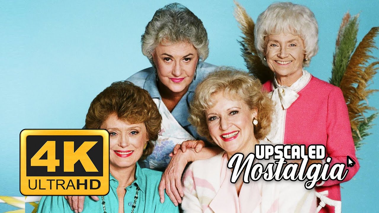 The Golden Girls (1985) Intro & Closing Theme | 4K UltraHD Enhanced and ...