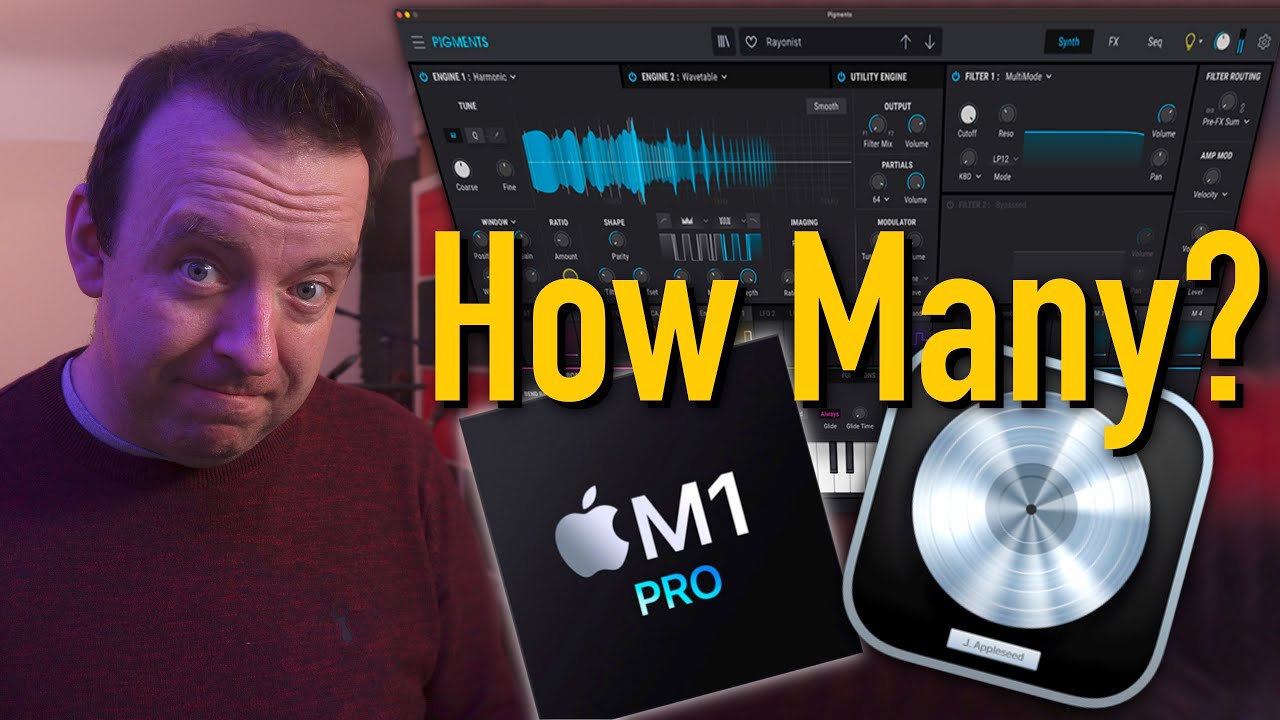 Apple M1 Pro & Logic Pro with Arturia Pigments Test - YouTube