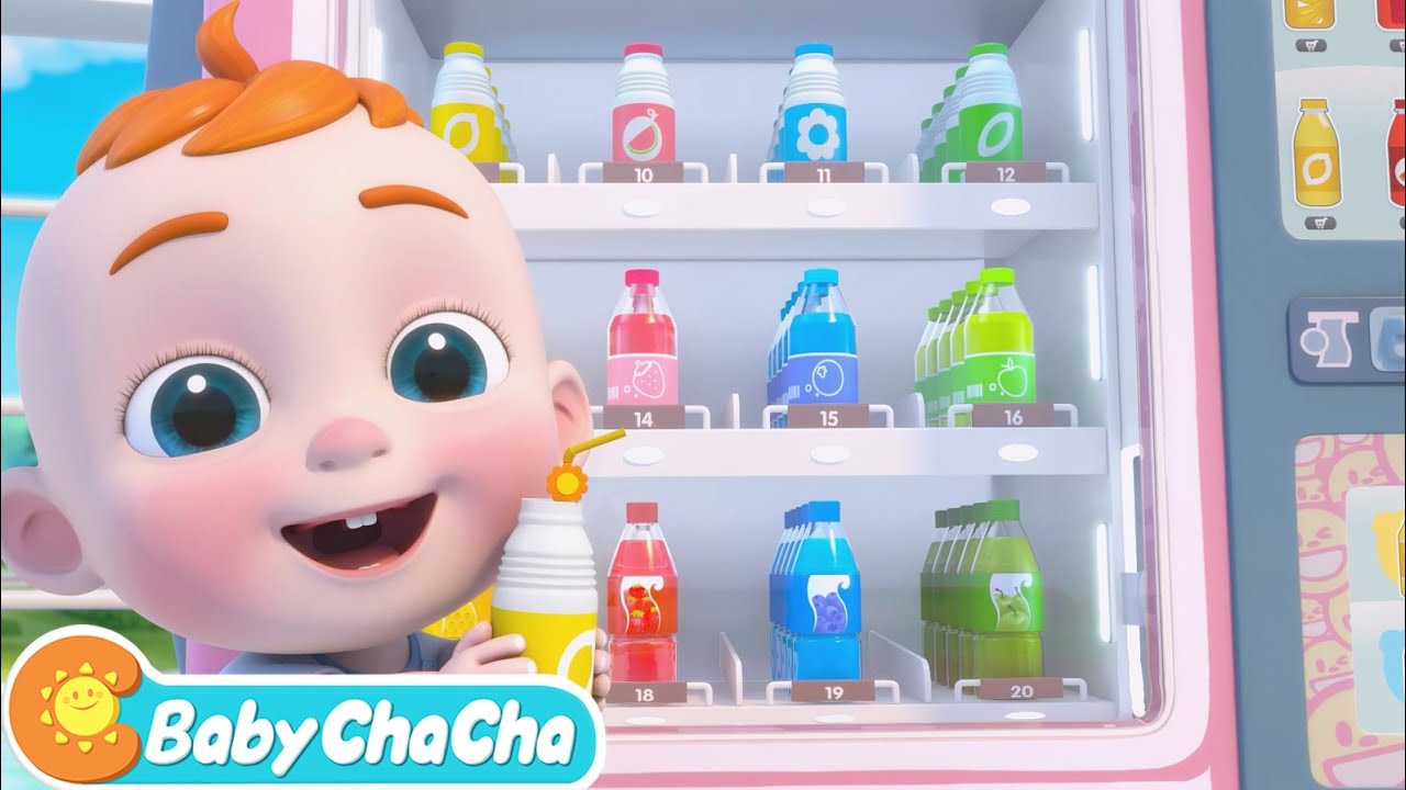 Colorful Juice Song | Juice Vending Machine + More Baby ChaCha Nursery ...