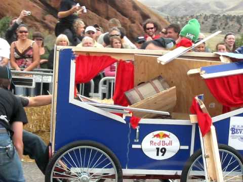 Red Bull Soap Box Derby Major Crash! - YouTube