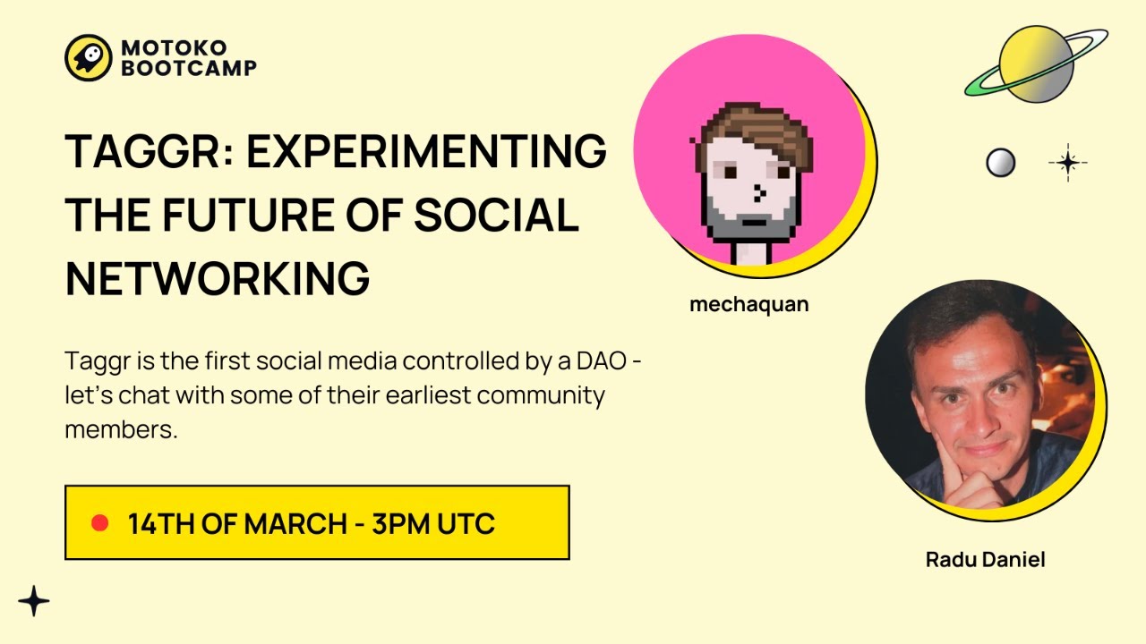 Building a decentralised social media (with Taggr) - YouTube