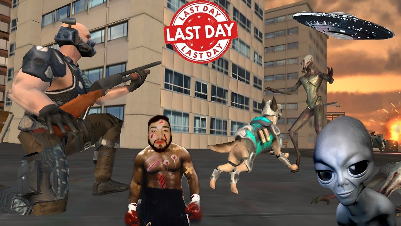 ALIENS ATTACK ON MY CITY | ALIEN WAR - THE LAST DAY - YouTube