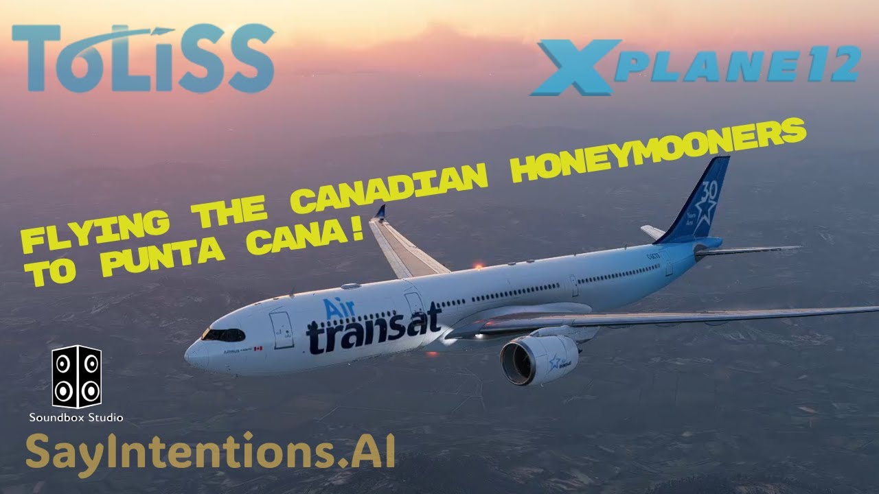 ToLiss A330neo | CYYZ Toronto To MDPC Punta Cana TS186 #xplane12 - YouTube