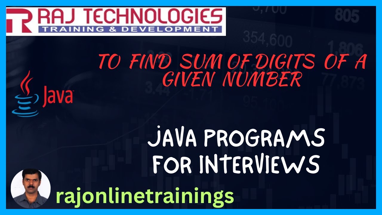 Java Interview Programs - 10 | Java Interview Questions | rajonlinetrainings - YouTube