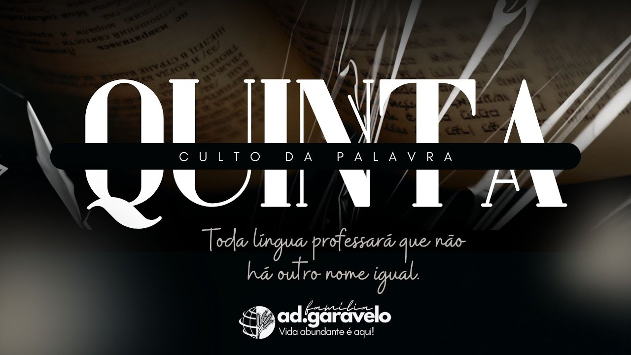 Quinta da Palavra | Quinta | 26/12/2024 - YouTube