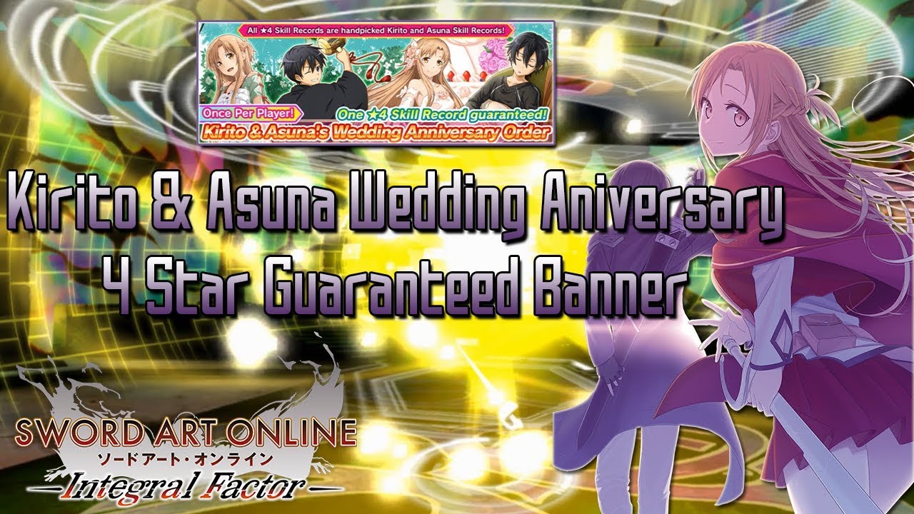 Sword Art Online: Integral Factor (SAO IF) - 4 Star Guaranteed Banner ...