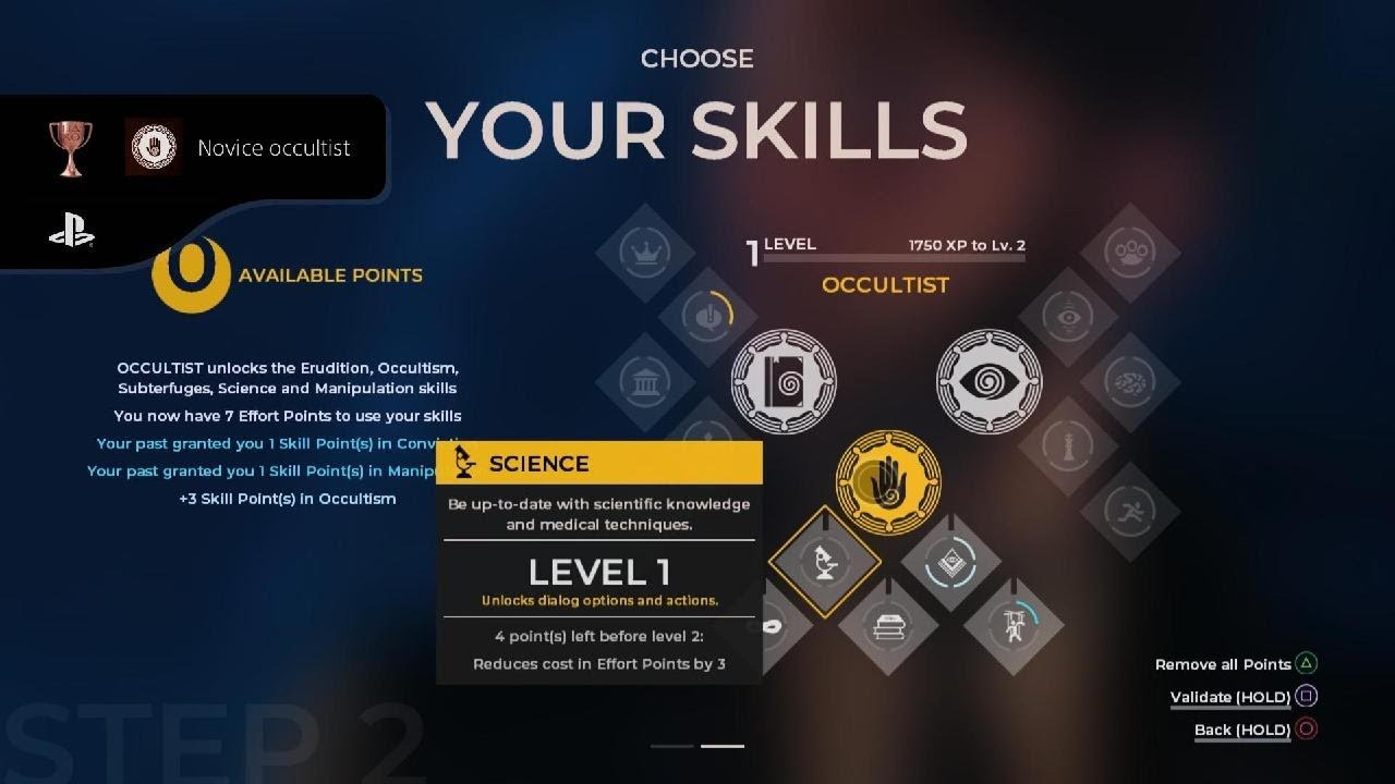 Novice occultist Trophy - YouTube