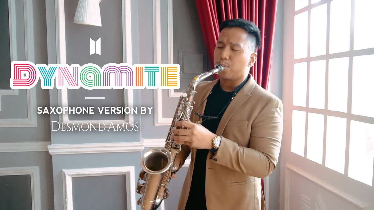 Dynamite - BTS (Saxophone Cover by Desmond Amos) - YouTube