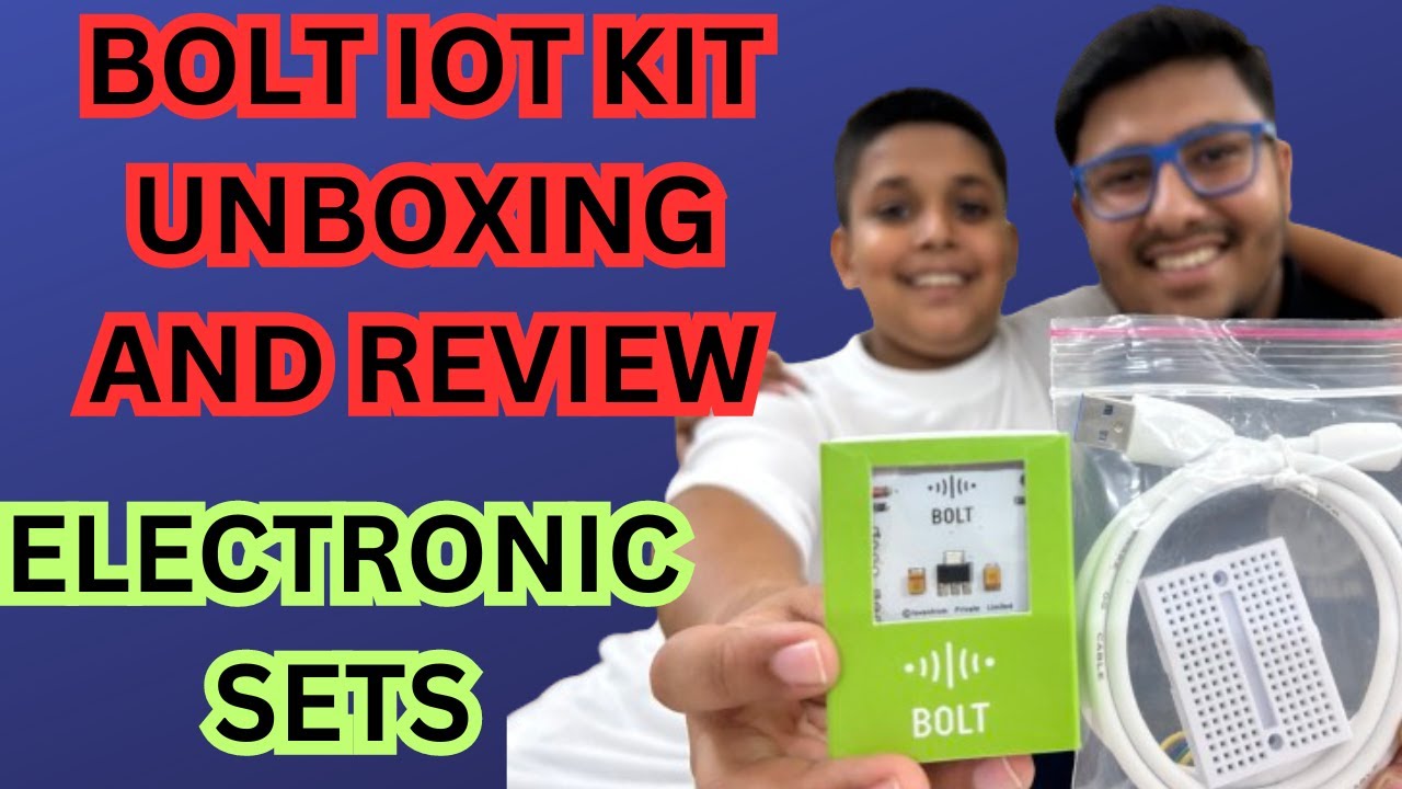 Best IOT Kits for Kids | Bolt IOT Electronic Toys, Breadboard | WitBlox - YouTube