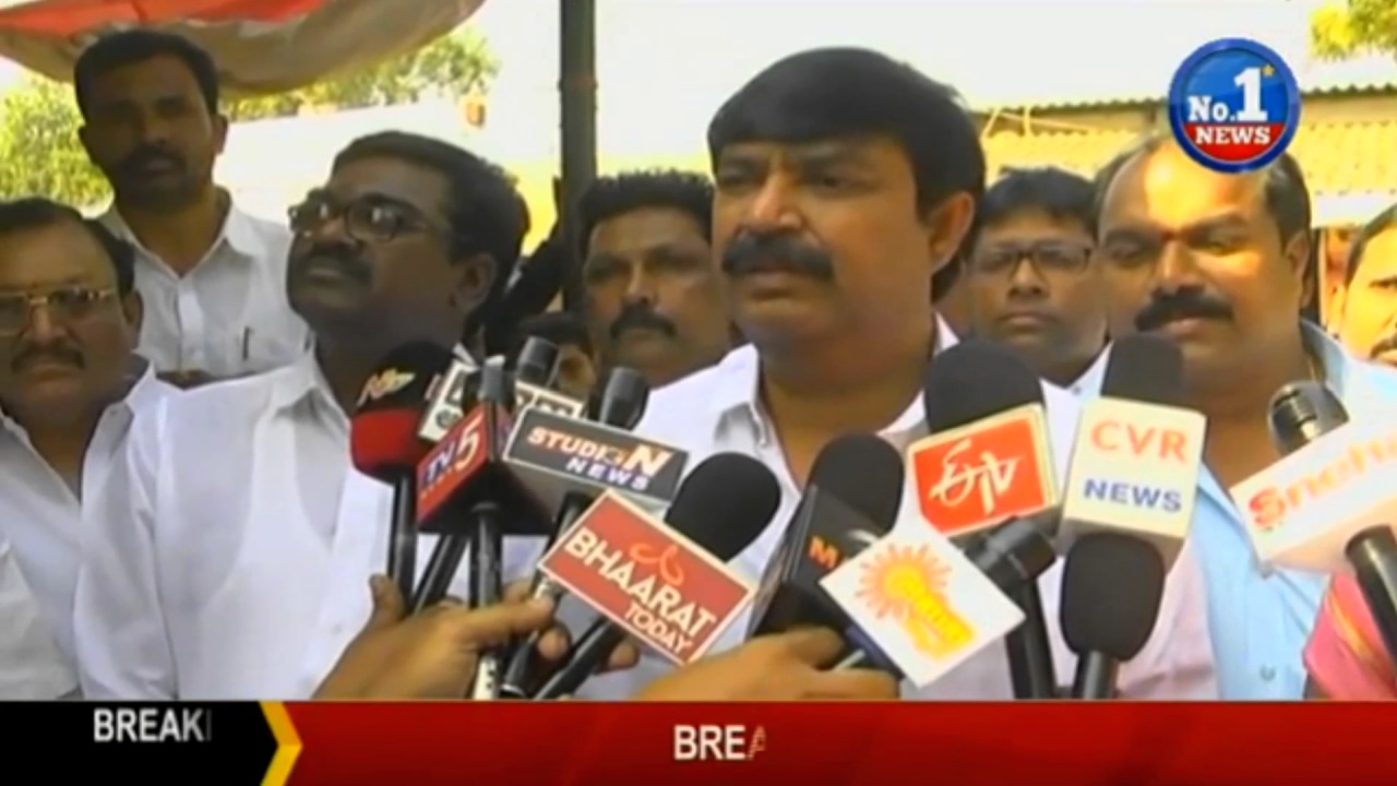 Khammam MLA Puvvada Ajay Kumar Speaks To Media Over Market Issue || No ...