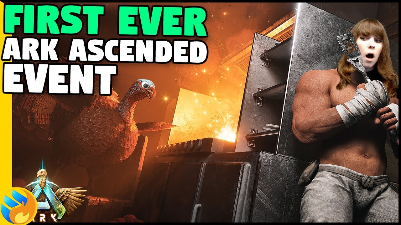 FIRST EVER ARK ASCENDED EVENT - Turkey Trials, Dreadnoughtus, Console ...