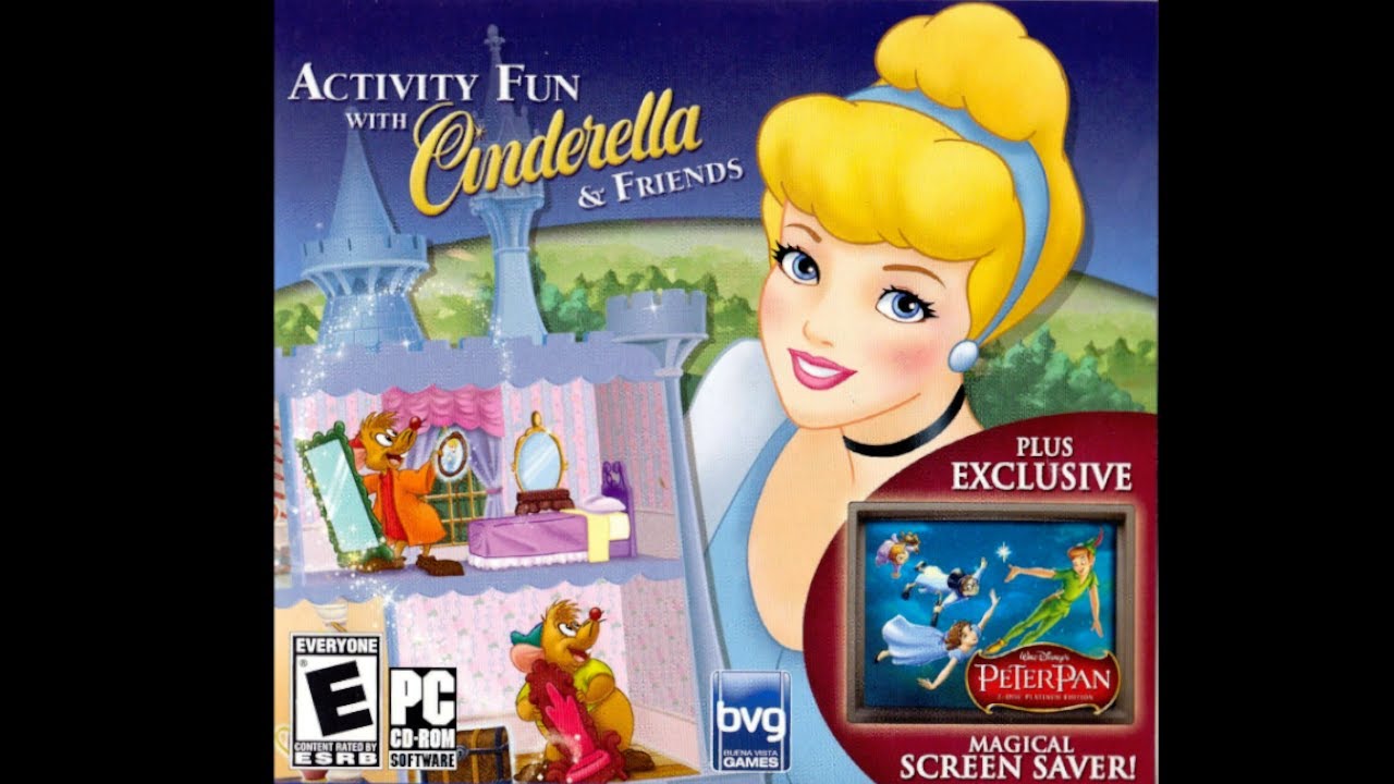 Activity Fun With Cinderella & Friends (2006) [PC, Windows] longplay ...