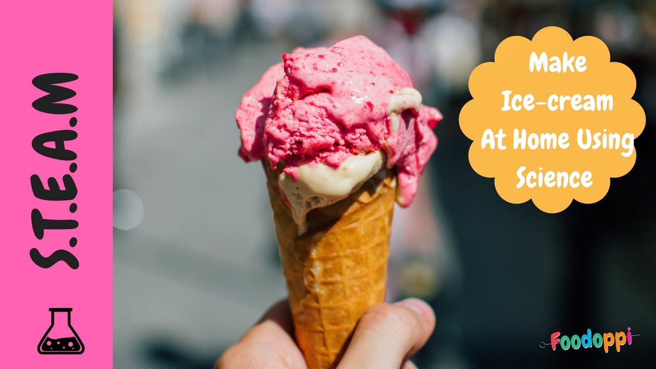 Make Ice-cream at Home Using Science - YouTube
