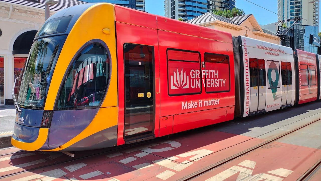 Gold Coast light rail [G LINK] Queensland Australia - YouTube