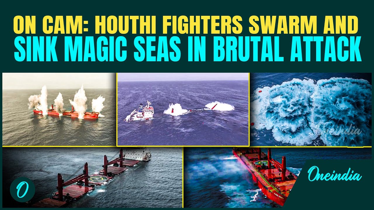 CHILLING VIDEO: Moment Houthis Storm British-Flagged Magic Seas, Open ...