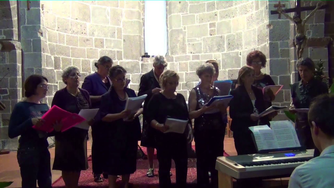 Concerto di Canti Sacri e Gregoriani - 6ª Coro Parrocchiale - YouTube