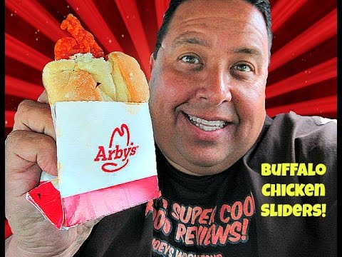Arby's® Buffalo Chicken Sliders REVIEW! - YouTube