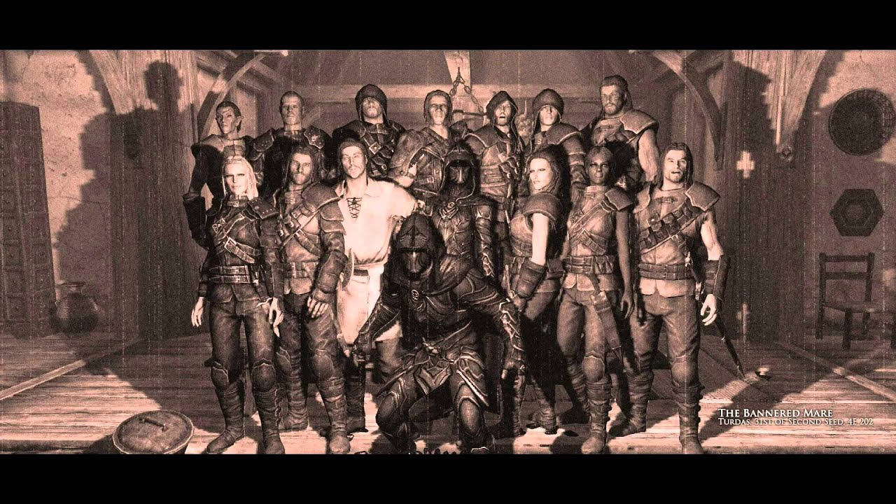 Skyrim OST CD 2 - The Bannered Mare - YouTube