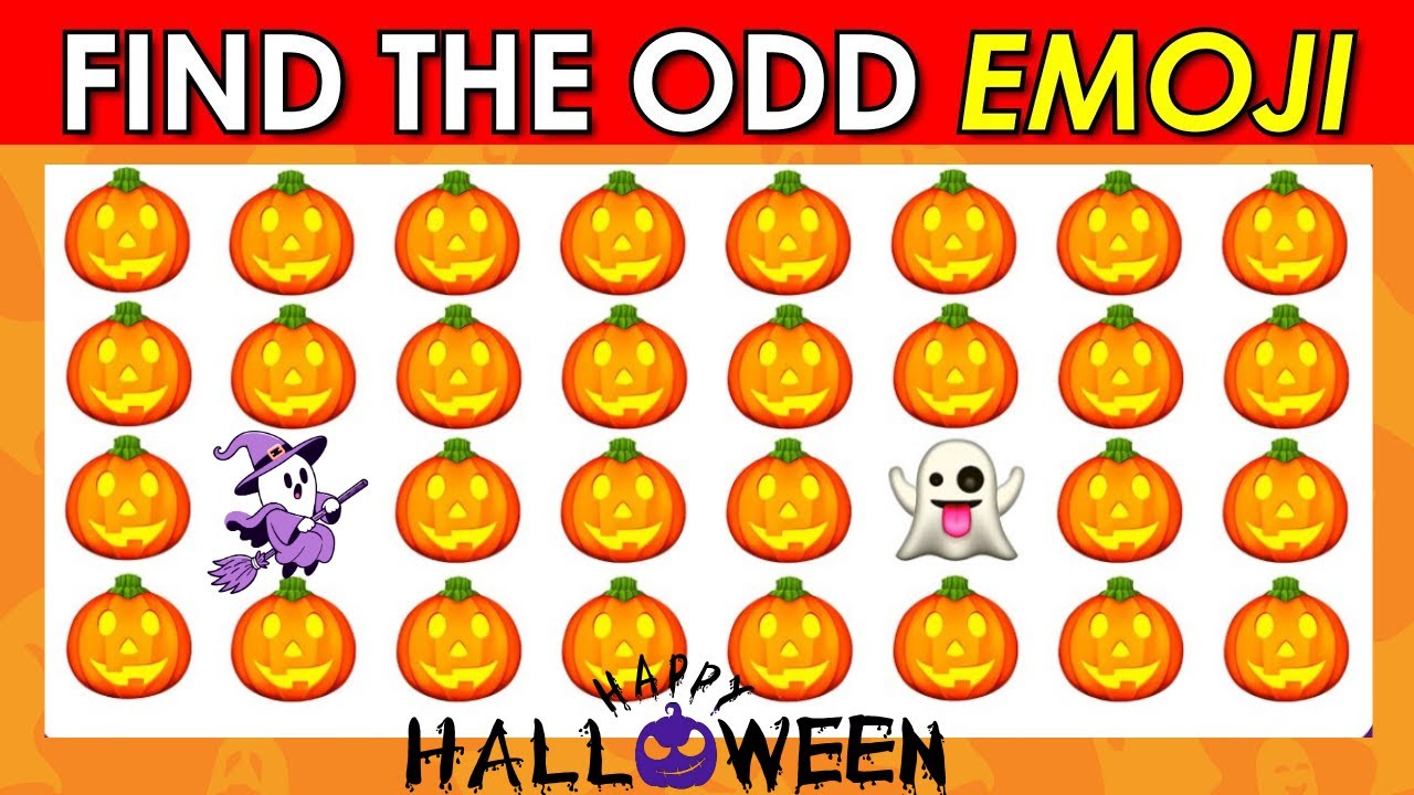 Find the ODD One Out 👻 Halloween Edition 🧛🏻‍♂️ | Easy, Medium, Hard ...
