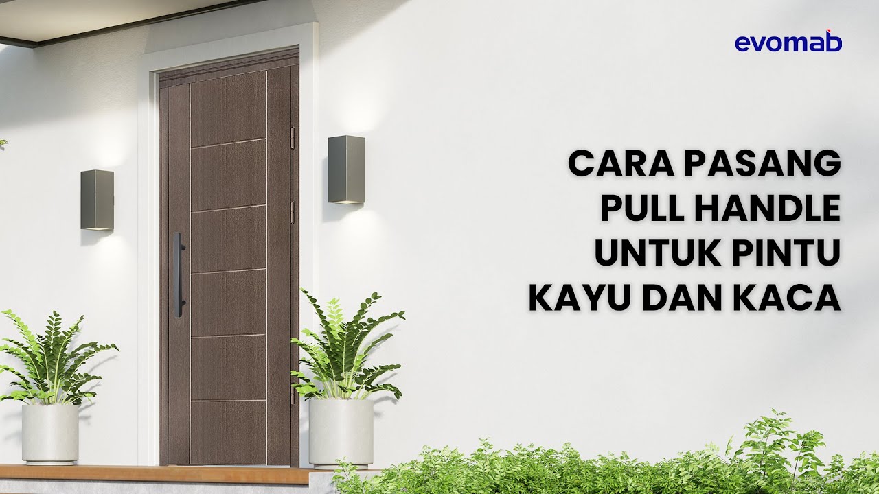 Cara Pasang Pull Handle Pada Pintu - YouTube