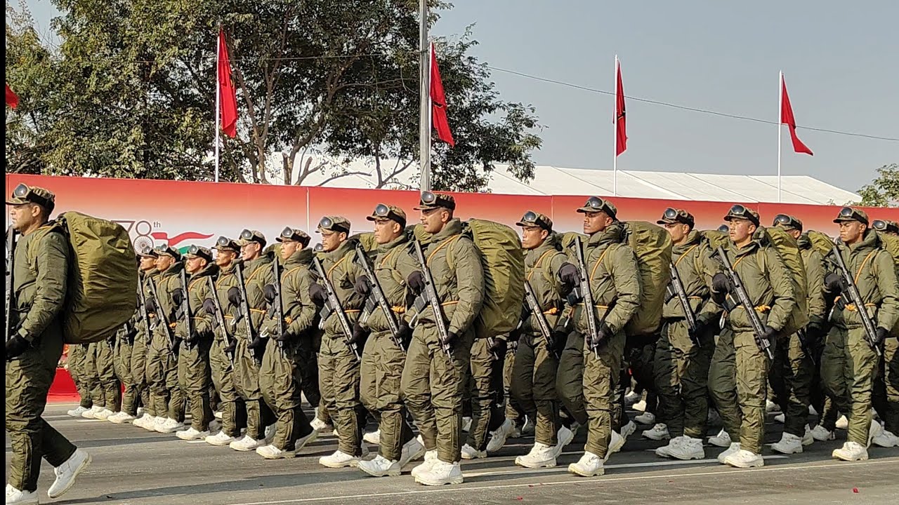 Jaipur army day parade | All contingent | all jhaki video | jaipur m ...