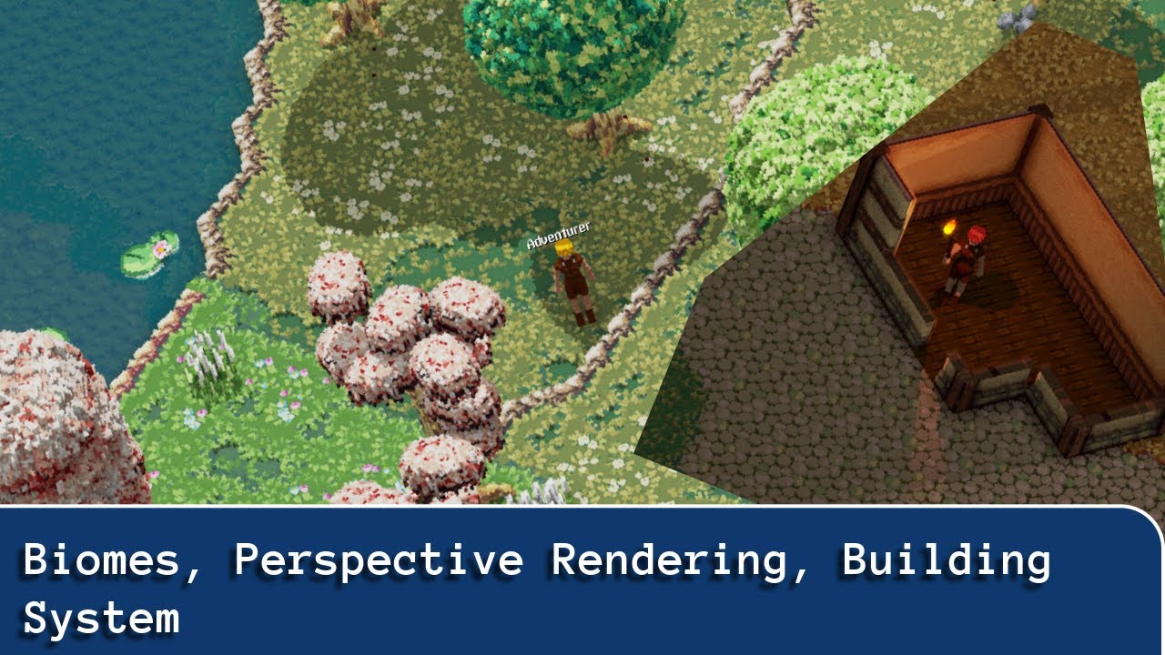 Biomes, Perspective Rendering, Building System - YouTube