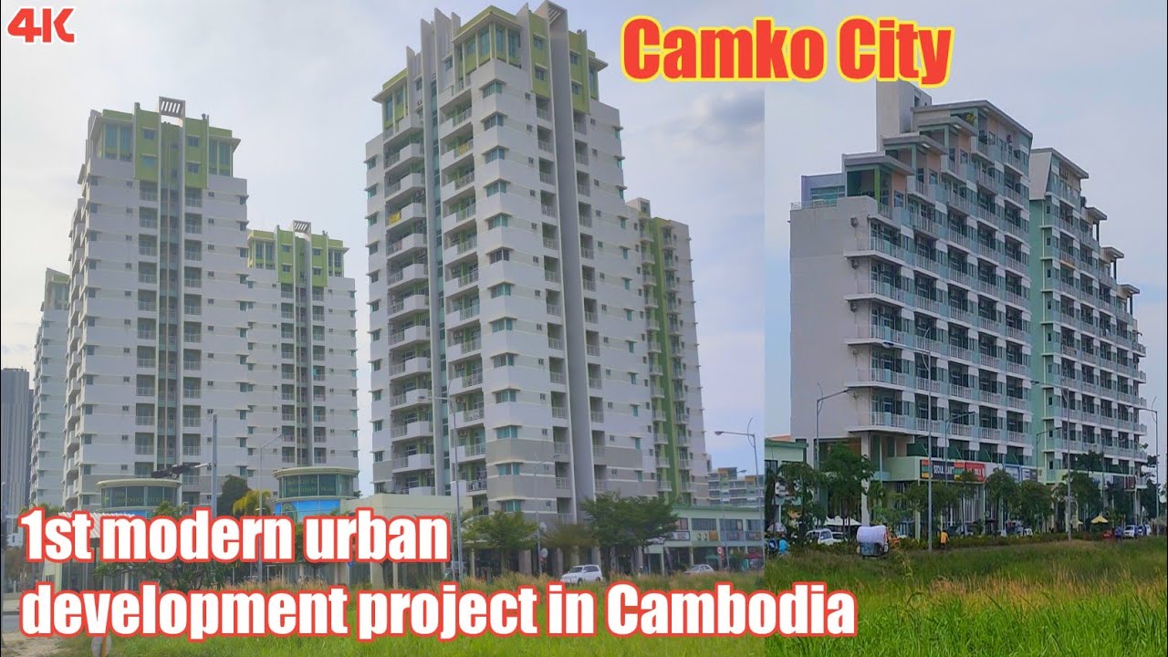 The 1st modern urban development project in the Cambodia I Camko City in PHNOM PENH new town ...