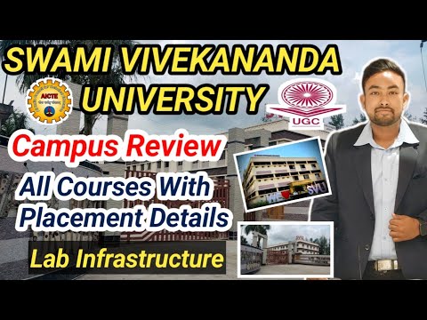 Swami Vivekananda University | SVU Full Campus Review With Course ...