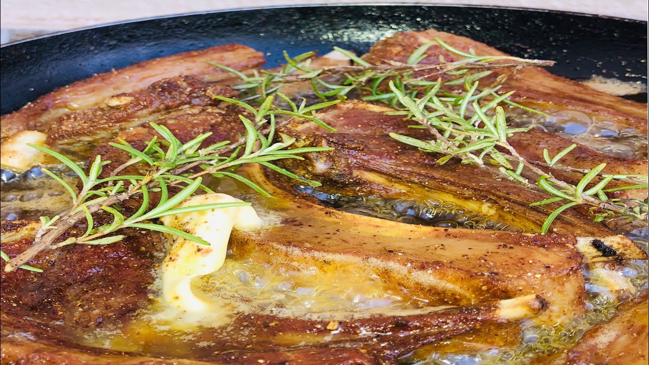 Australian lamb rack chop/ken ken recipe - YouTube