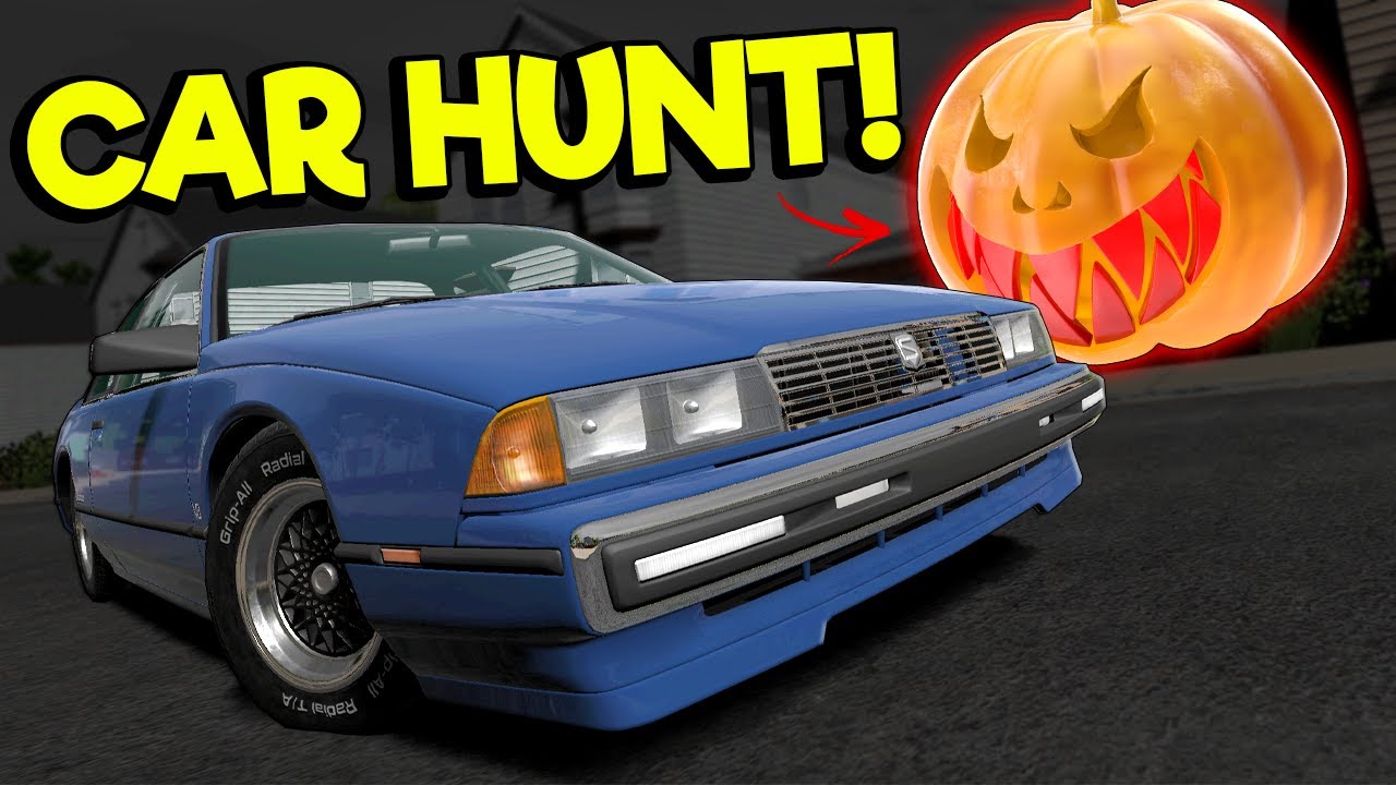 CAR HUNT Against HAUNTED PUMPKINS in BeamNG Drive Mods! - YouTube