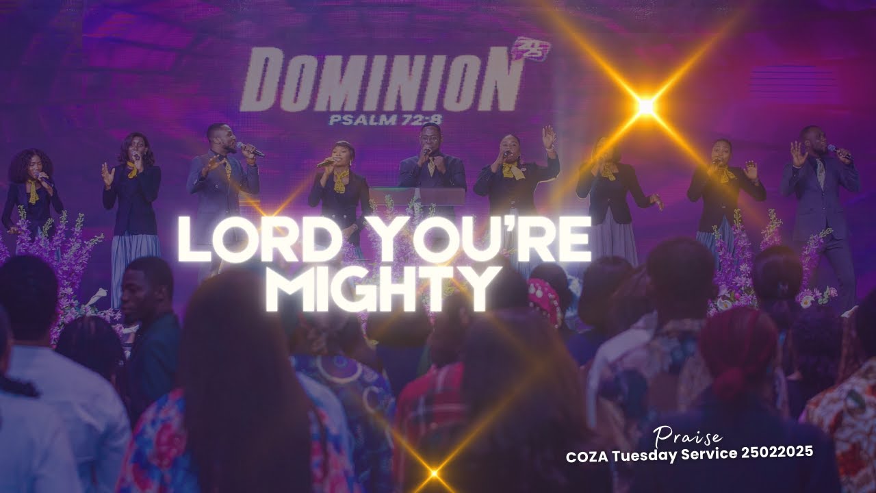 Lord you're mighty | Praise Session | @#COZATuesdays 25-02-2025 - YouTube