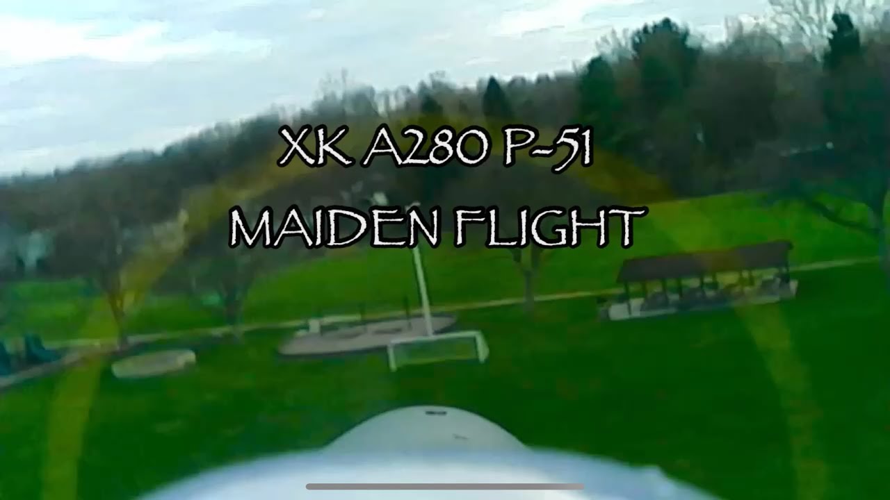 XK A280 P-51 Mustang Maiden Flight - YouTube