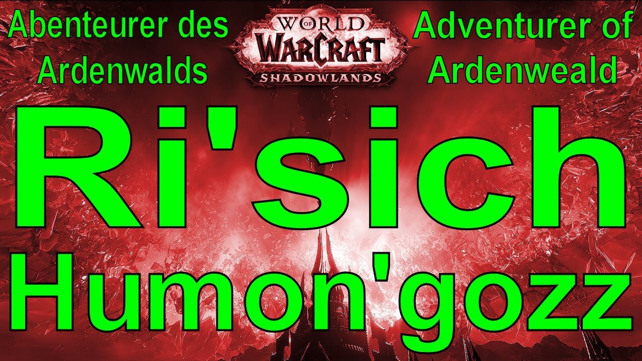 WoW - Ri'sich / Humon'gozz - Mount - Waldschlucker / Arboreal Gulper ...