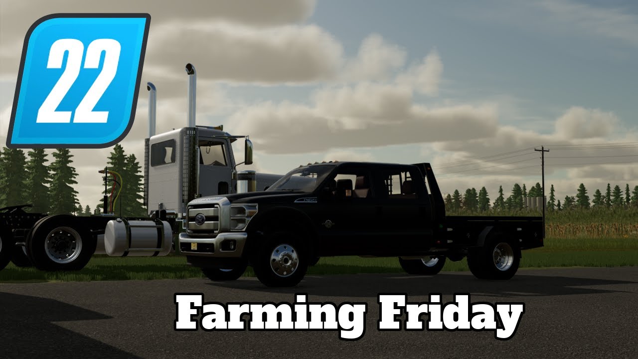 Farming Friday! ( Farming Simulator 22 l PC ) - YouTube