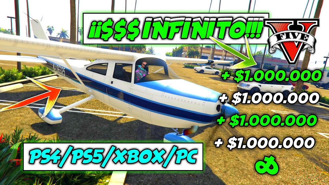 CONSIGUE MILLONES EN GTA 5 ONLINE!! 💵| SIN AYUDA/ DINERO INFINITO ...
