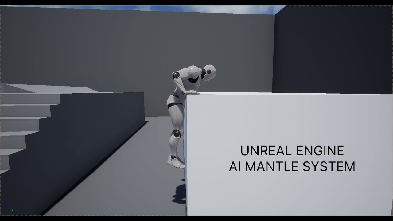 Unreal engine (Multiplayer) AI And Player Mantle System - YouTube
