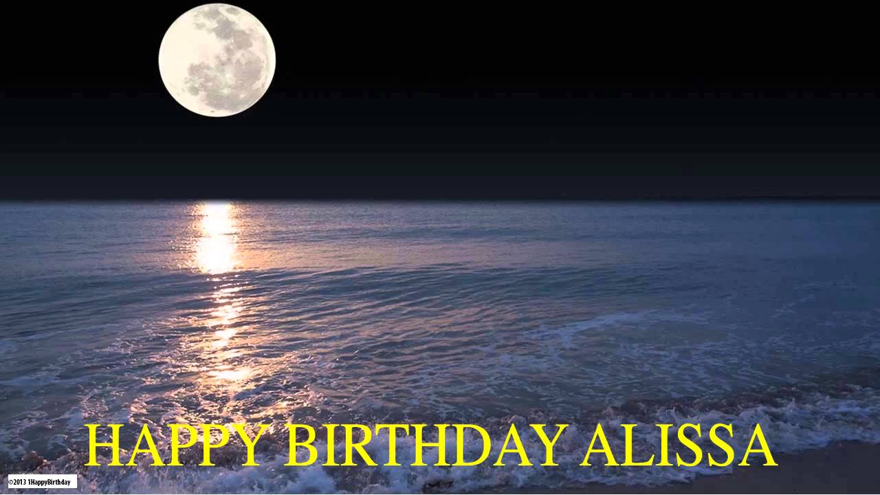 Alissa Moon La Luna - Happy Birthday - YouTube