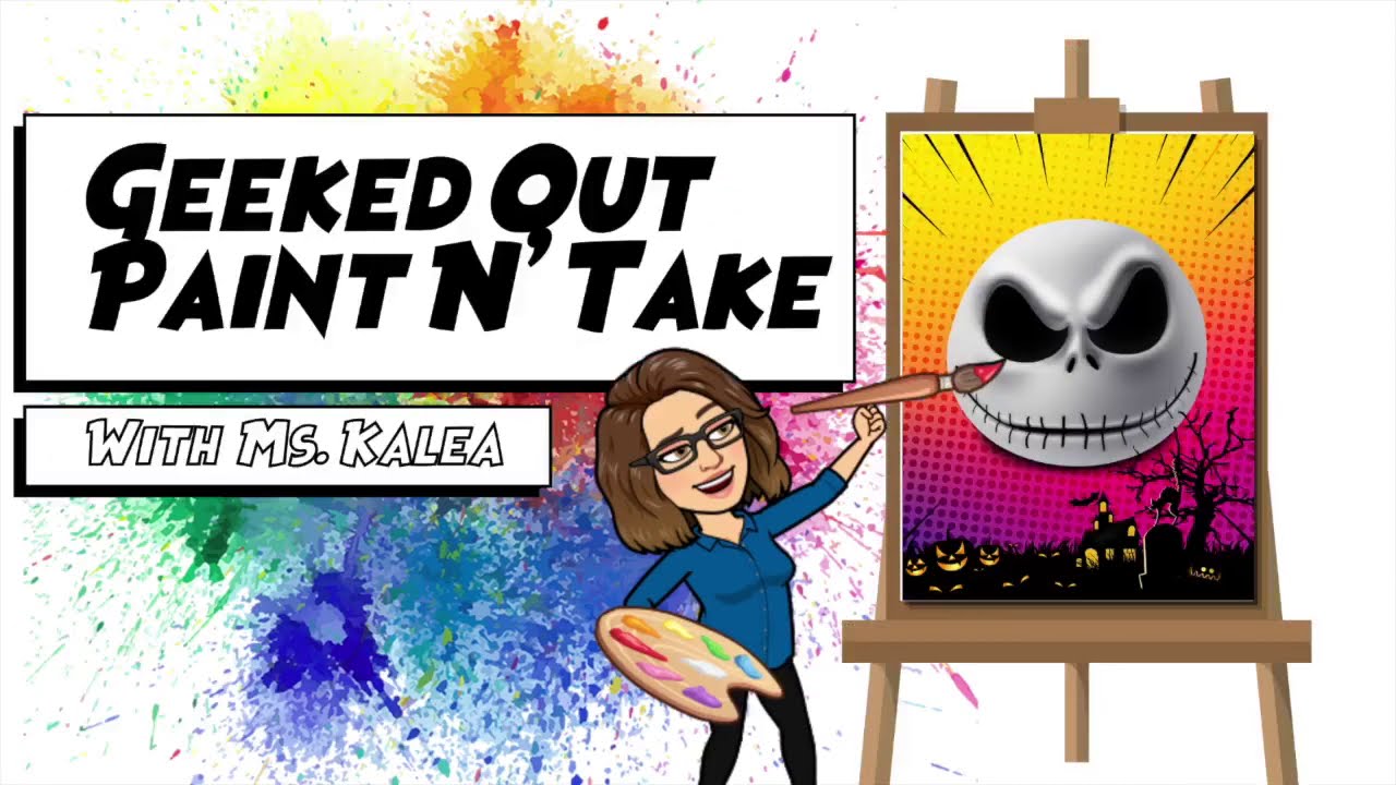 Paint N' Take: Nightmare Before Christmas - YouTube