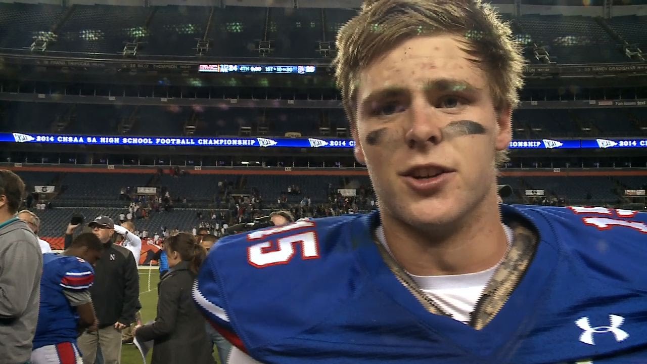Joe Caplis State Championship Postgame Interview - YouTube